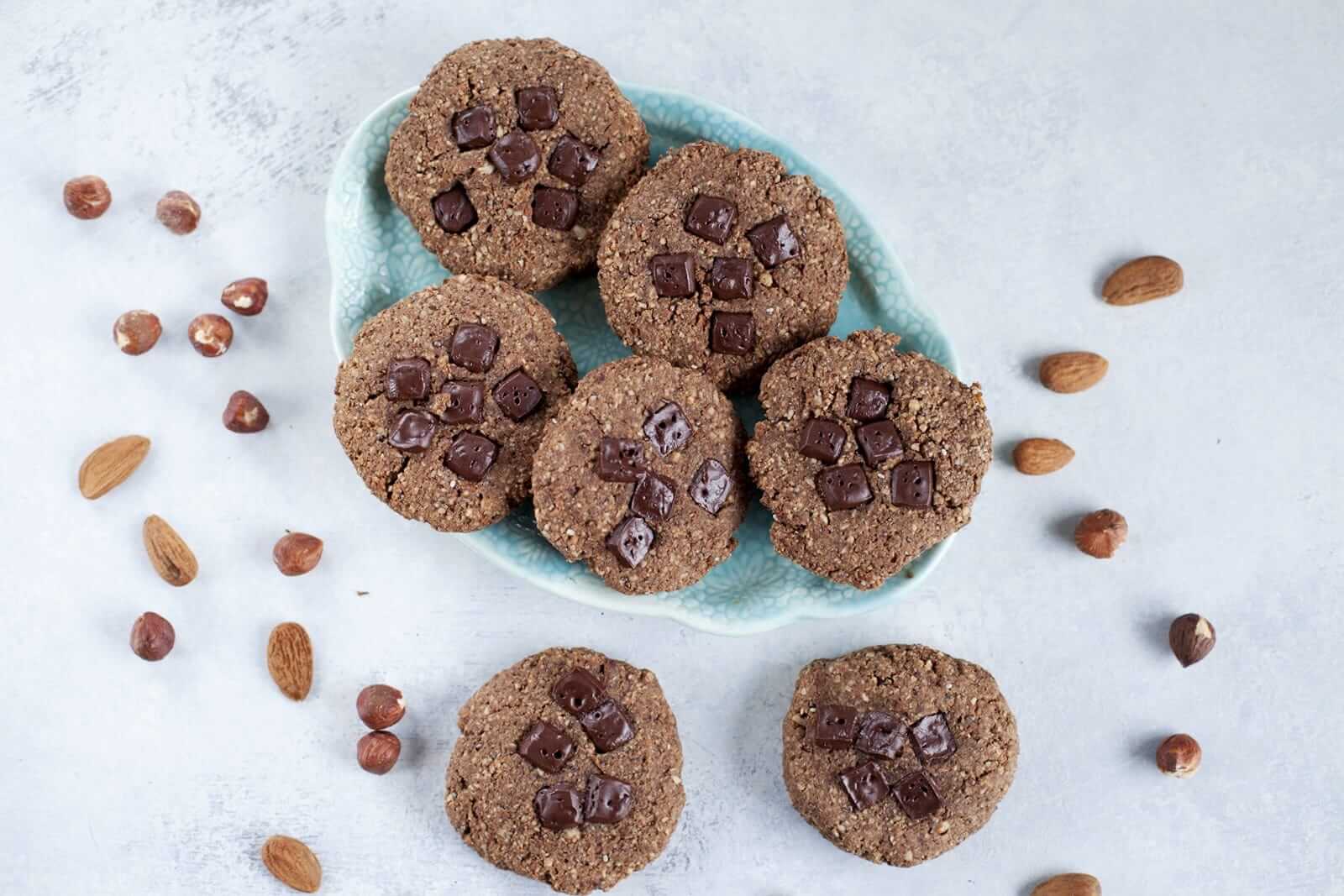 Gluten-Free Hazelnut-Cacao Cookies - Dessert Recipe – Prana Foods