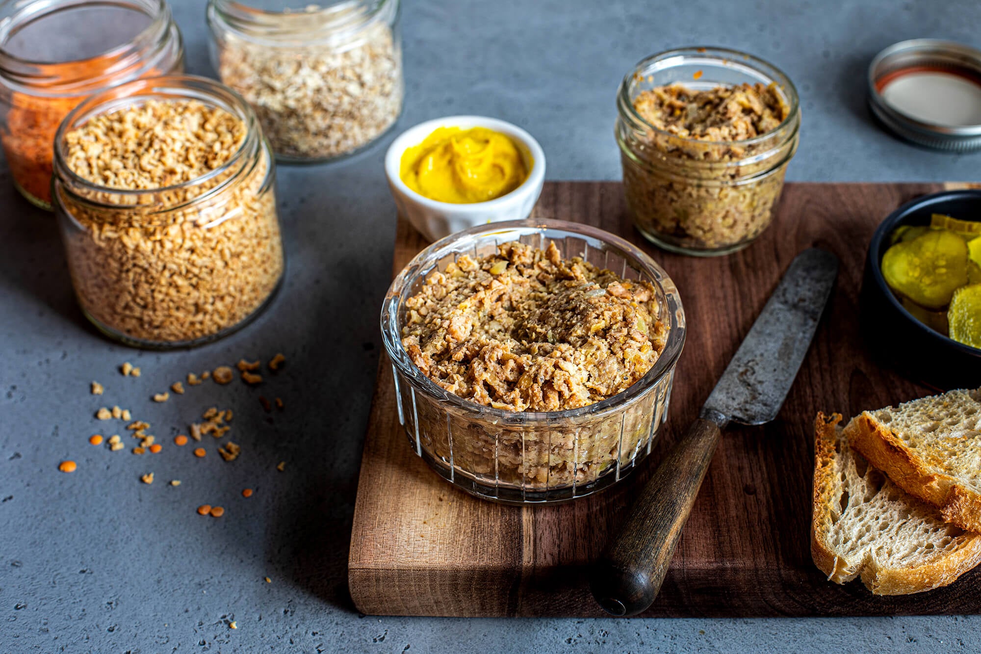 Vegan Red Lentil TVP Spread - Appetizer Recipe – Prana Foods