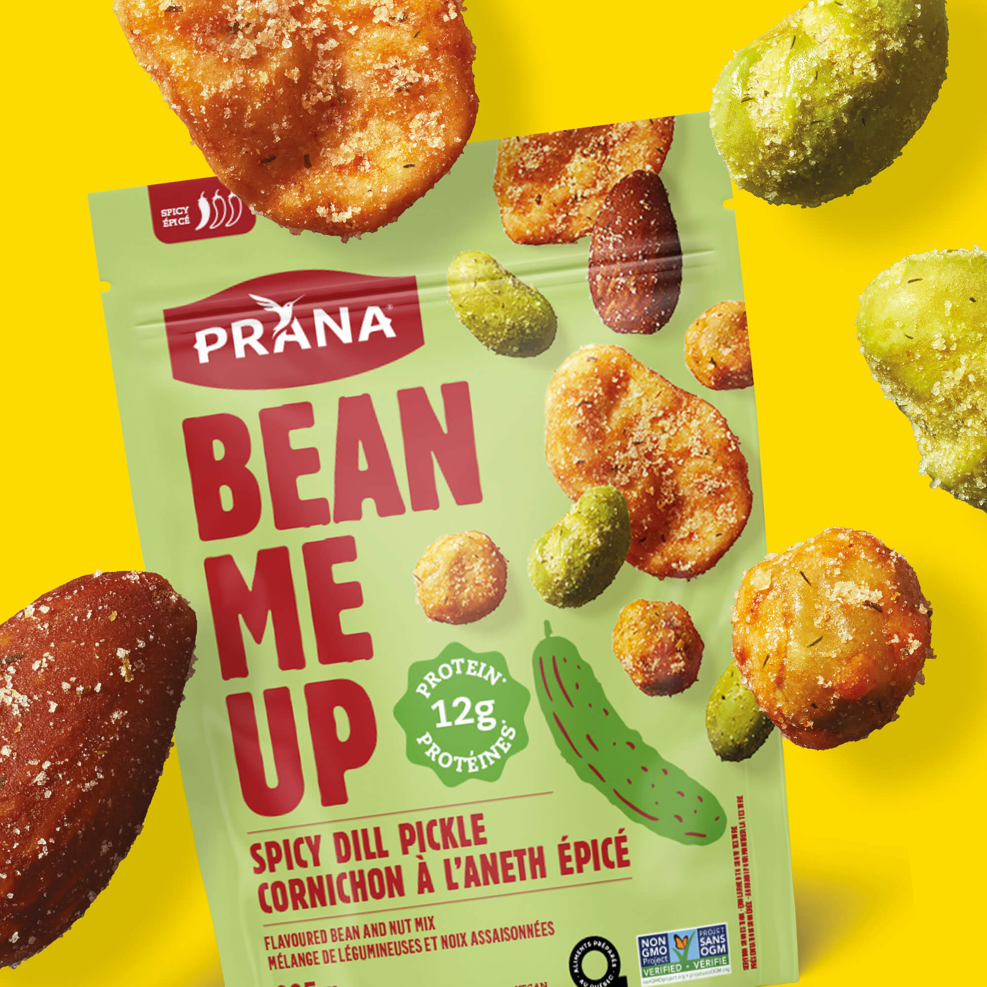 Bean Me UP - Cornichon à l’aneth épicé – Prana Foods