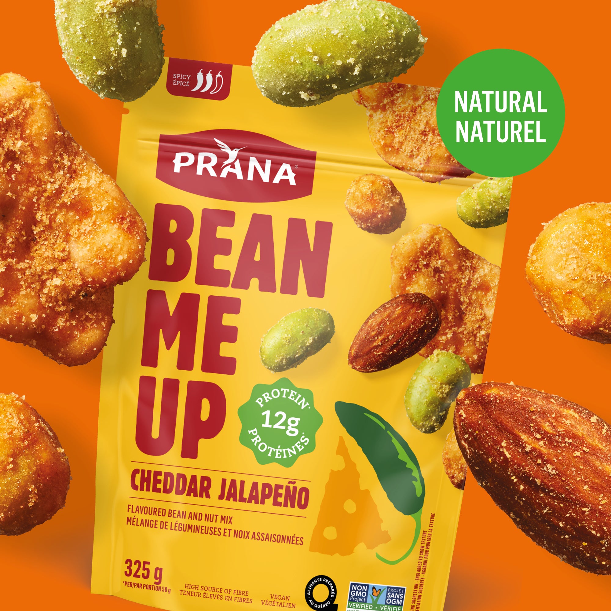 Bean Me Up - Cheddar Jalapeño – Prana Foods