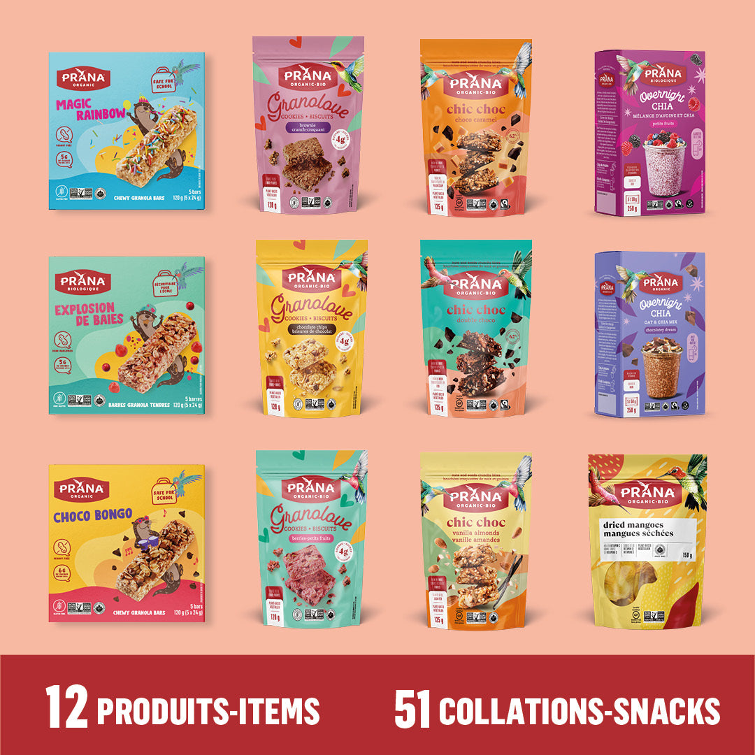 Organic Snacks | Cereal Bars, Dried Fruit & More | Prana Foods