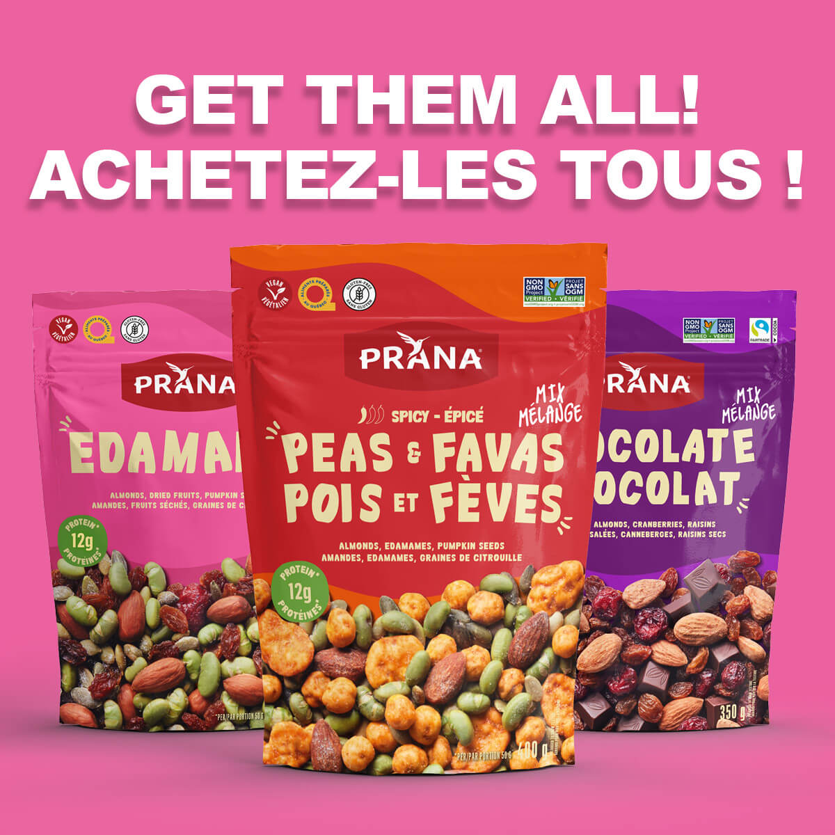 Natural Edamame Mix – Prana Foods