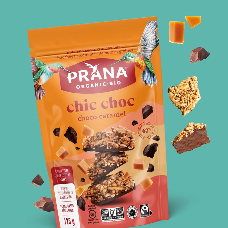 CHIC CHOC Organic Chocolate Caramel Crunchy Bites – Prana Foods
